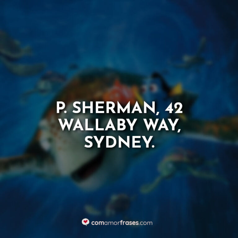 10 Melhores Frases de Procurando Nemo » Com Amor, Frases