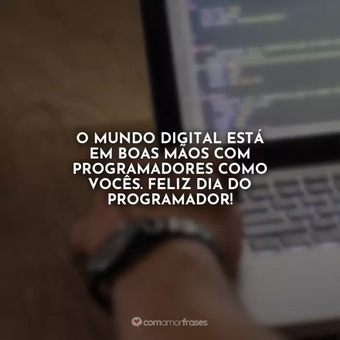Frases do Dia do Programador - Com Amor, Frases